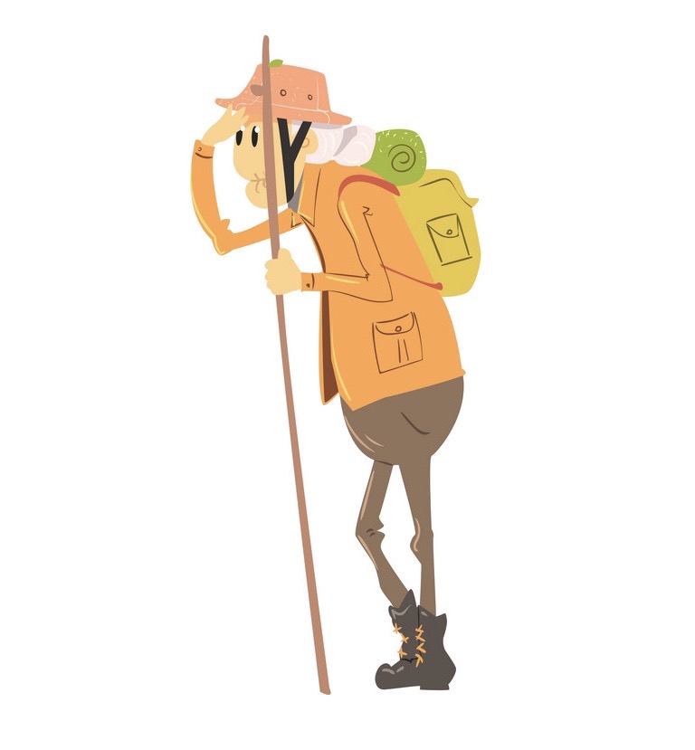 Hiking with Aunt Flo - Spiritual Twist